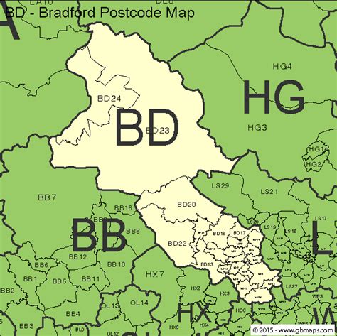 Postcode Map Of Bradford Hot Sex Picture