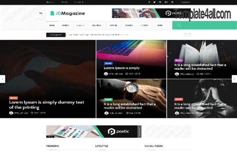 Grid Free Blogger Tutorials Blog Template Download