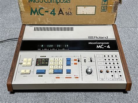 roland mc 4a micro composer w original box reverb