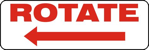 Rotate To The Left Label Save 10 Online