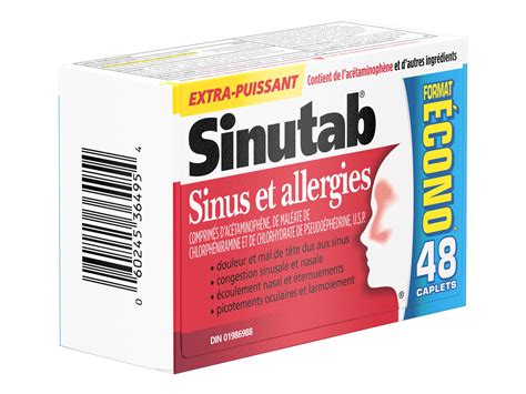 Sinutab Extra Strength Day Night Caplets 18 Day Caplets 55 Off