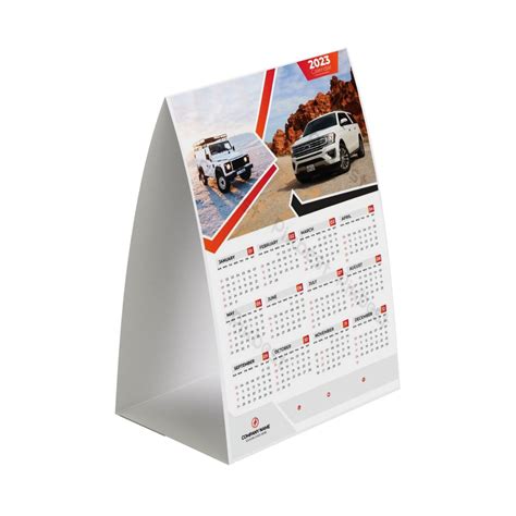 Calendario De Escritorio Vertical Graphic Store Col