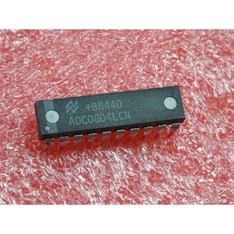 Ci Adc 0804 Lcn ~ Ic Adc0804lcn ~ 8 Bit µp Compatible A D Converter Pla017