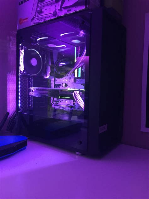 Moved My Build Into Its New Fractal Meshify C Home This Weekend R Pcmasterrace