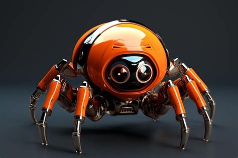 Premium Ai Image Robotic Spider