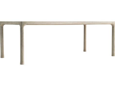 Bernhardt Exteriors Siesta Key Sea Oat Wood Rectangular Patio Dining