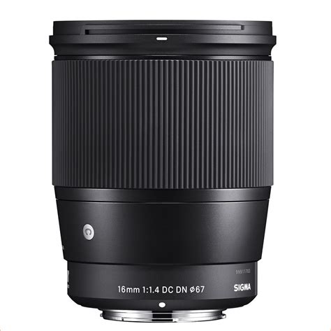 Объектив SIGMA 16mm F1.4 DC DN Contemporary в Минске | Купить, цена, отзывы
