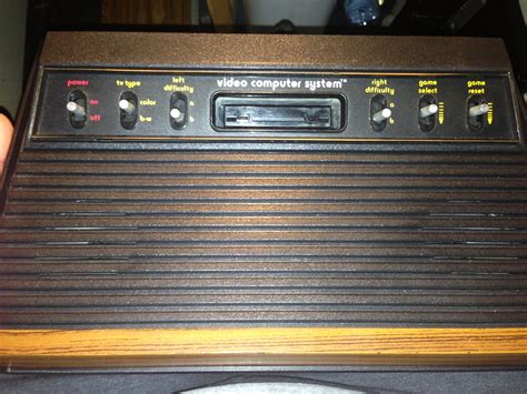 Modded Light Sixer With Built In Speakers And Amp Atari 2600