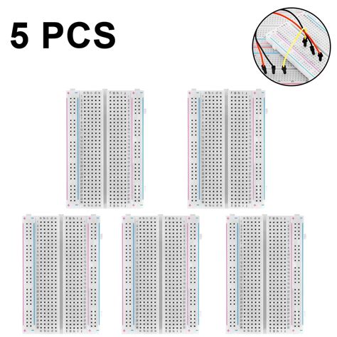 professional breadboard kit 5pcs solderless breadboards versatile