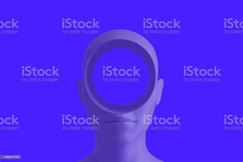 교육 및 문제 해결에 대한 개념 예술 도자기 여성 머리에 둥근 구멍이 있습니다3d 일러스트 감각 지각에 대한 스톡 사진 및 기타 이미지 Istock