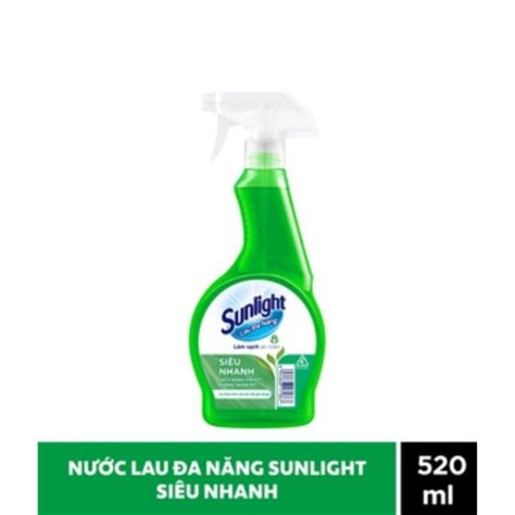 Mua Nước Lau Đa Năng Sunlight 500ml Dạng Xịt Mùi Chanh Sả Lau Kính