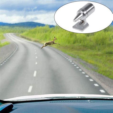 2Stck Hirsch Alarm für Fahrzeuge Vermeidet Hirsch Grandado