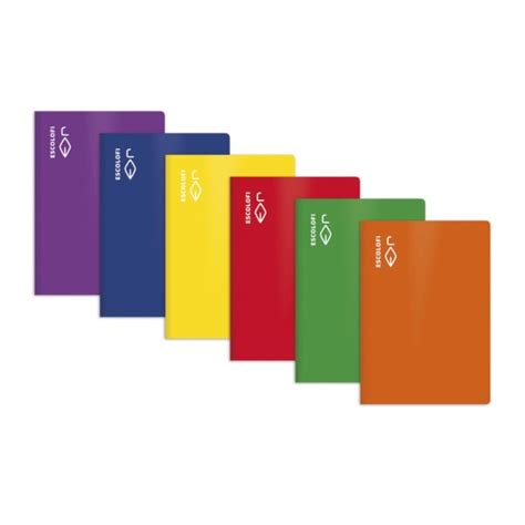 LIBRETA ESCOLOFI FOLIO GRAPADA CUADRICULA 4X4 MARGEN AMARILLO
