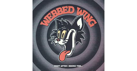 Webbed Wing Right After I Smoke This Red Vinyl Record