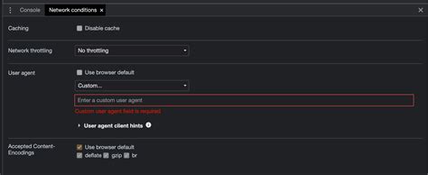 Chrome Devtools Mobile Simulation
