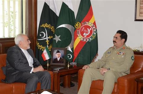 Iranian Fm Discuss Middle East Situation With Pm Nawaz Coas