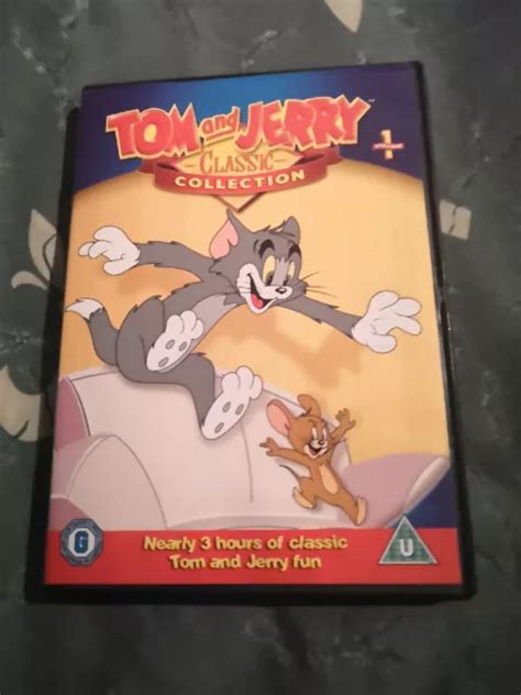 Tom And Jerry Classic Collection Vol 1 Dvd 2004 Animated £215