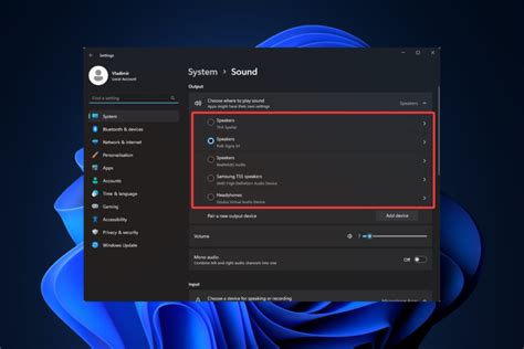 how to use 2 audio outputs at the same time in windows 11