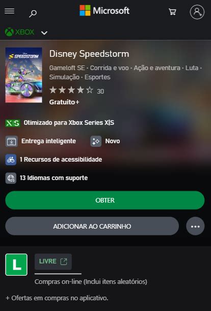 Disney Speedstorm Xbox Canaltech Ofertas