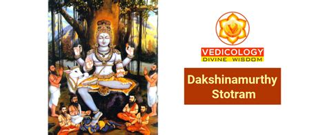 Learn Dakshinamurthy Stotram Online From Vedicology India Vdedicology