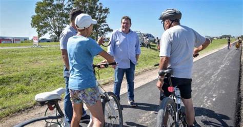 Presupuesto Participativo Avanzan Las Obras En La Bicisenda De La Zona