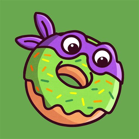 Donutello Fine Art Print Kooky Loves Artist Shop