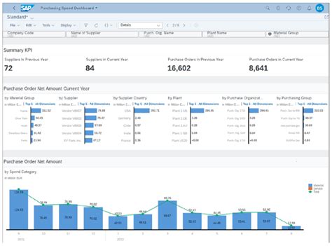 Exploring Purchasing Spend Analytics In Sap S4hana Using The Sap