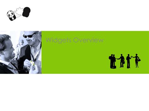 PPT Widgets Overview PowerPoint Presentation Free Download ID 2449800