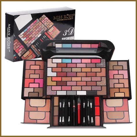 Kit De Maquillaje Todo En Uno Multicolor Paleta Conjunto De Cosméticos Sombras De Ojos Polvo