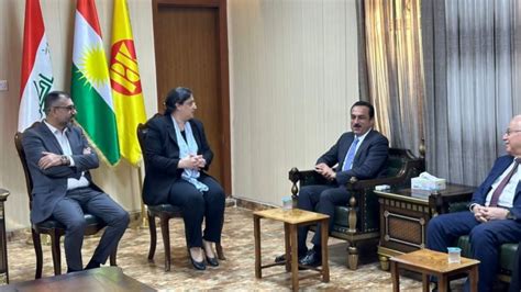 پارێزگاری هەولێر، سەردانی لقی5ـی پارتی لە بەغدا کرد پارێزگای هەولێر