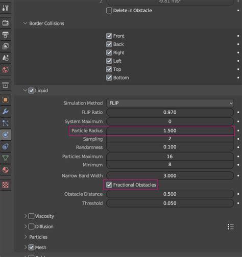 How To Move Liquid In An Animated Object Particles And Physics