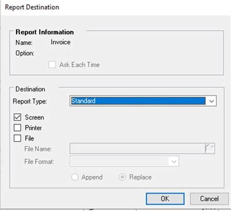 How To Modify A Report Writer Template In Dynamics Gp Encore Business