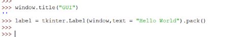 Python Gui Build Your First Application Using Tkinter