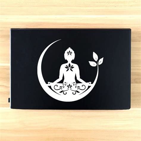 Sticker Yoga Boutique Bouddha