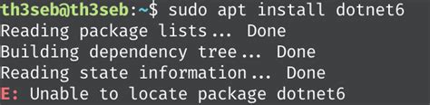 Ubuntu Server Lts 2204 Unable To Locate Package Dotnet Sdk 60 · Issue 7809 · Dotnetcore