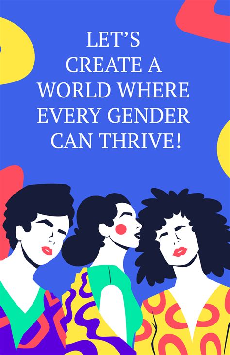 Free Gender Equality Templates To Edit Online