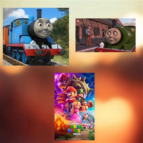 Thomas And Percy Excited For Super Mario By Stonekieran07 On Deviantart