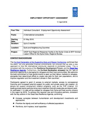 Fillable Online Procurement Notices Undp Procurement Notice UNDP