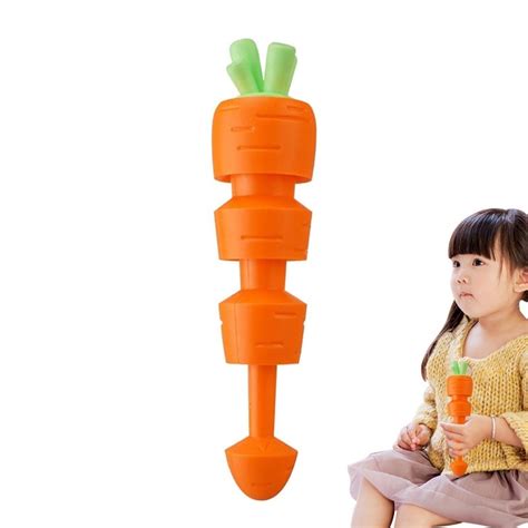 Carrot Gravity Fidget Toy Extendable Carrot Fidget Toy Telescopic