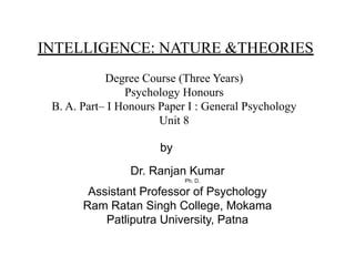 Intelligence Theories Pdf