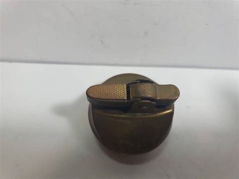 Vintage Working Brass Table Lighter Insert Fits 1 12 Round Base 5968