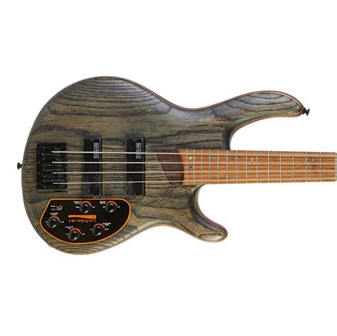 Cort B4 Element Open Pore Trans Black Reverb