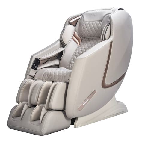 Osaki Prestige Taupe 3d Faux Leather Upholstered Powered Reclining Zero