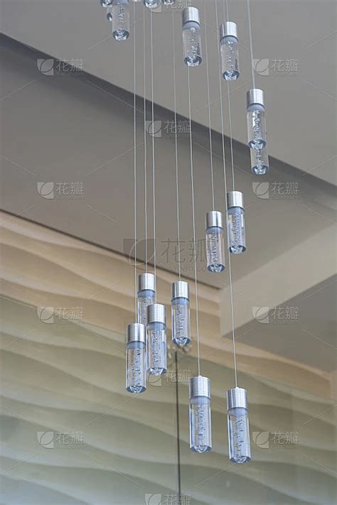 具有不同类型图案和线条的公寓装饰灯素材 花瓣网