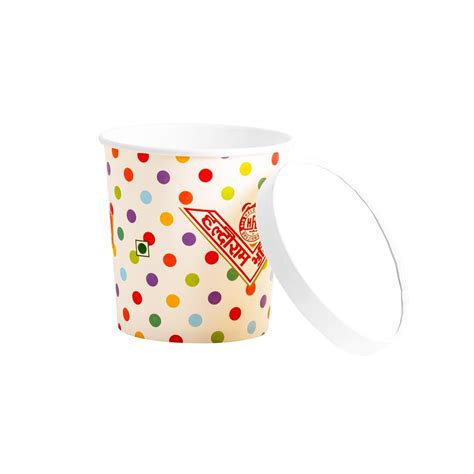 Printed Round 1250 Ml Paper Food Container With Lid At Rs 9 3 Piece In Pune