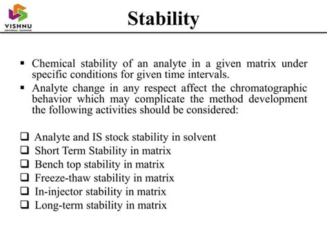 Usfda Bio Analytical Method Development And Validation Pptx Biotech