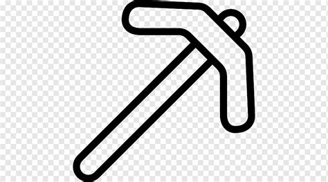곡괭이 손 도구 광업 광부 삽 각도 기술 삼각형 Png Pngwing