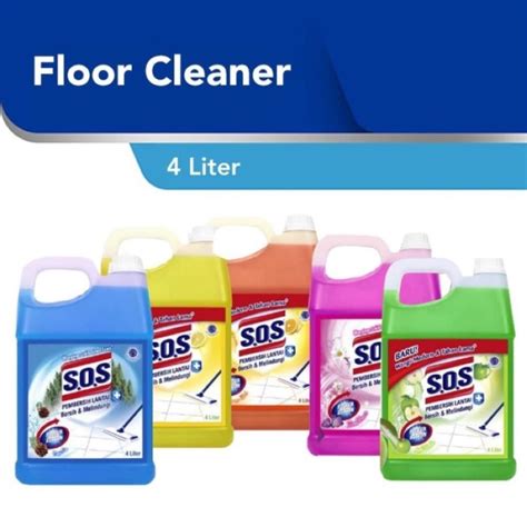Jual JERIGEN SOS Floor Cleaner Pembersih Lantai Pewangi Pel
