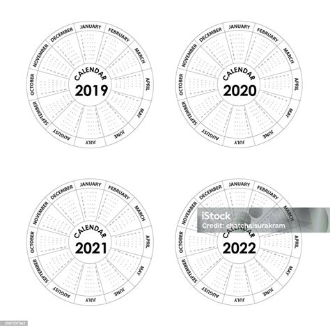 日曆201920202021年和2022日曆範本日曆設計年度日曆向量設計文具範本向量例證向量圖形及更多2019圖片 2019 2021