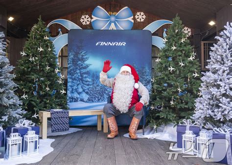 에버랜드 찾은 핀란드 진짜 산타 뉴스1